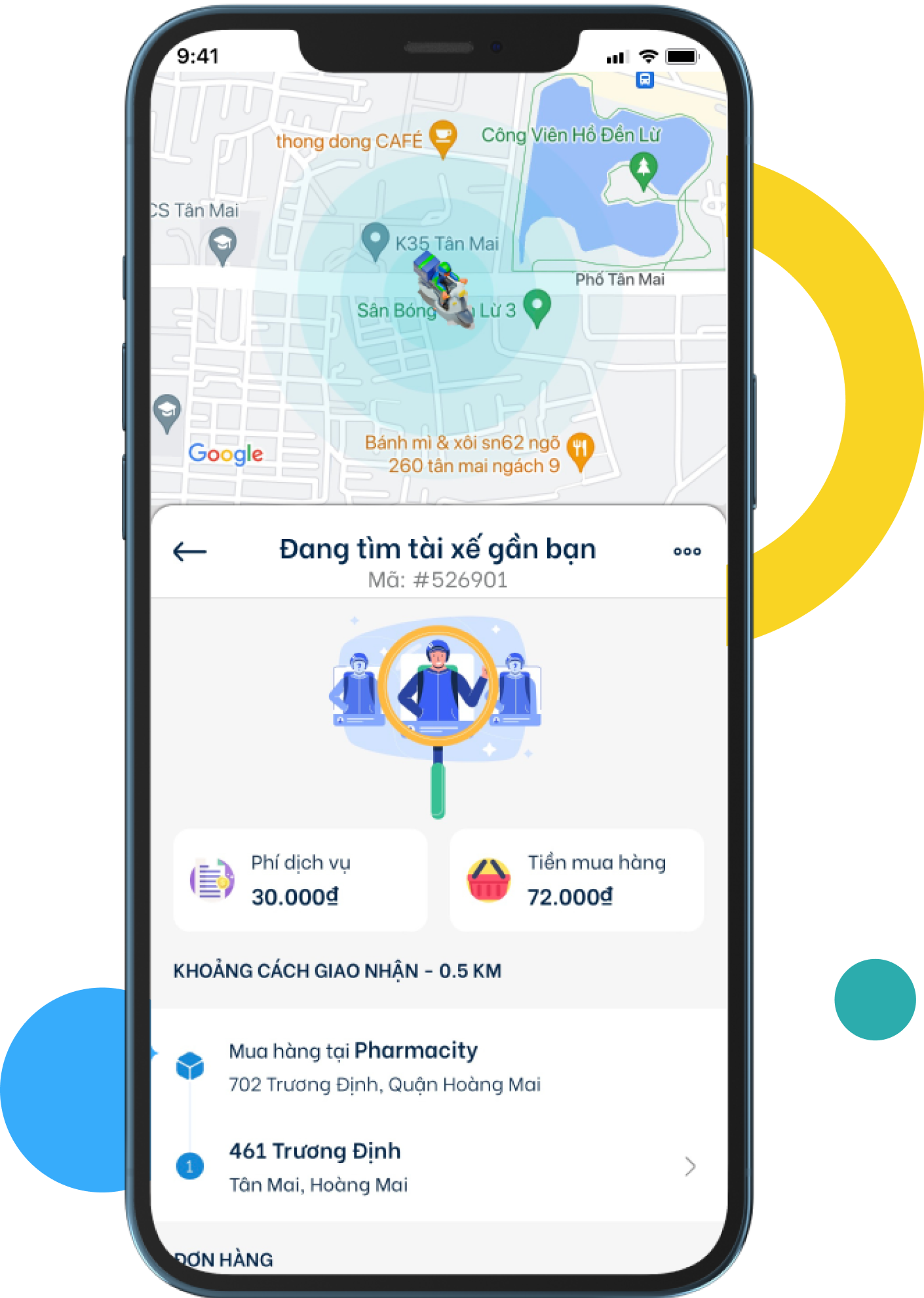 HeyU - Ứng dụng giao hàng và đồ ăn thần tốc