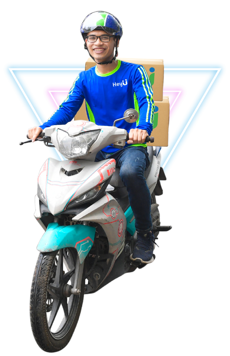 HeyU - Ứng dụng giao hàng và đồ ăn thần tốc
